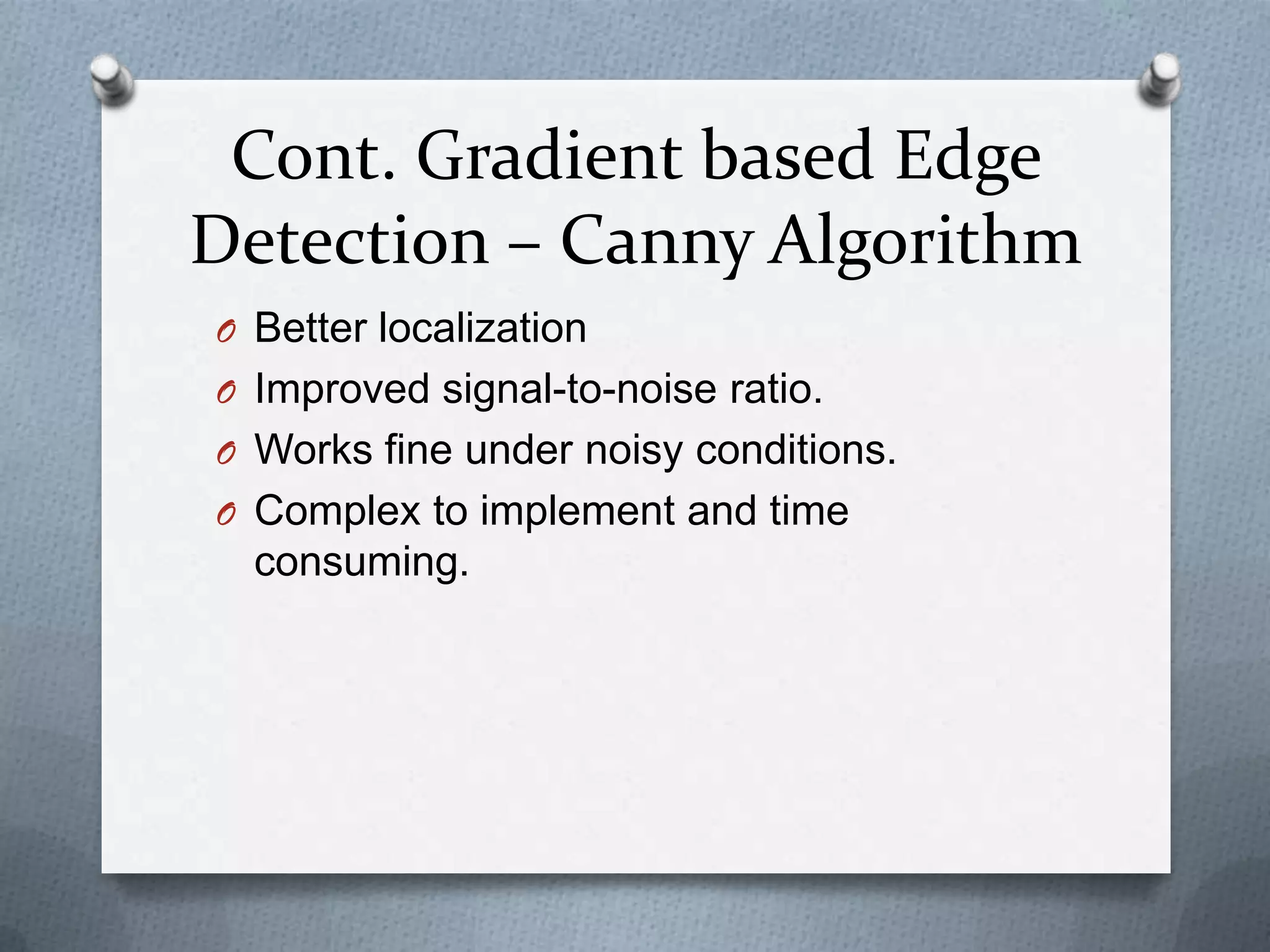 Edge detection | PPTX