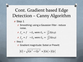 Edge detection | PPTX