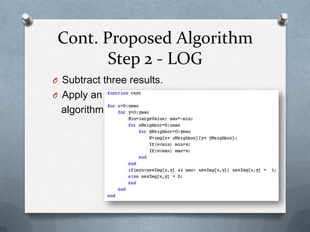 Edge detection | PPTX | Artificial Intelligence | Technology & Computing
