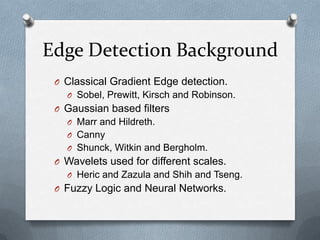 Edge detection | PPTX