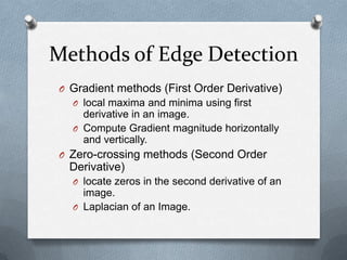 Edge detection | PPTX