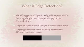 Edge Detection | PPTX