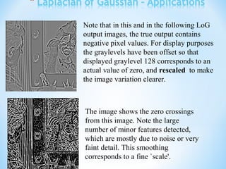 Edge detection-LOG | PPT