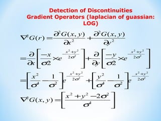 Edge detection-LOG | PPT