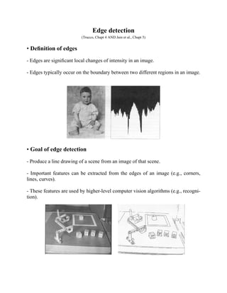 Edge detection | PDF
