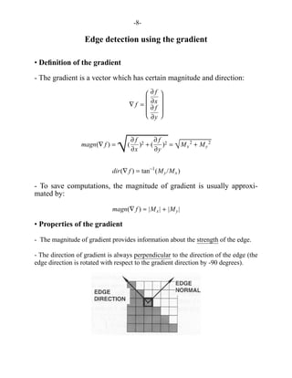 Edge detection | PDF