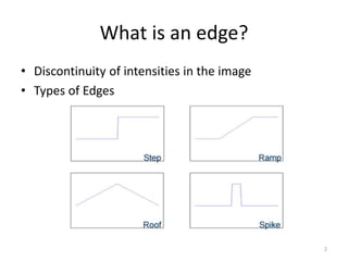 Edge detection | PPTX