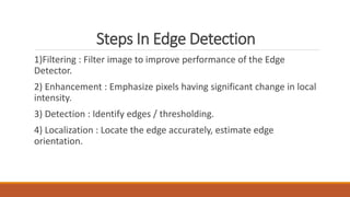 Edge detection | PPT