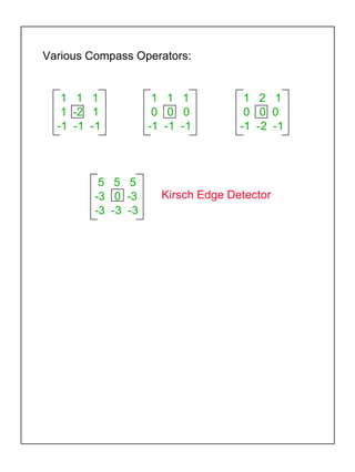 Edge detection | PDF