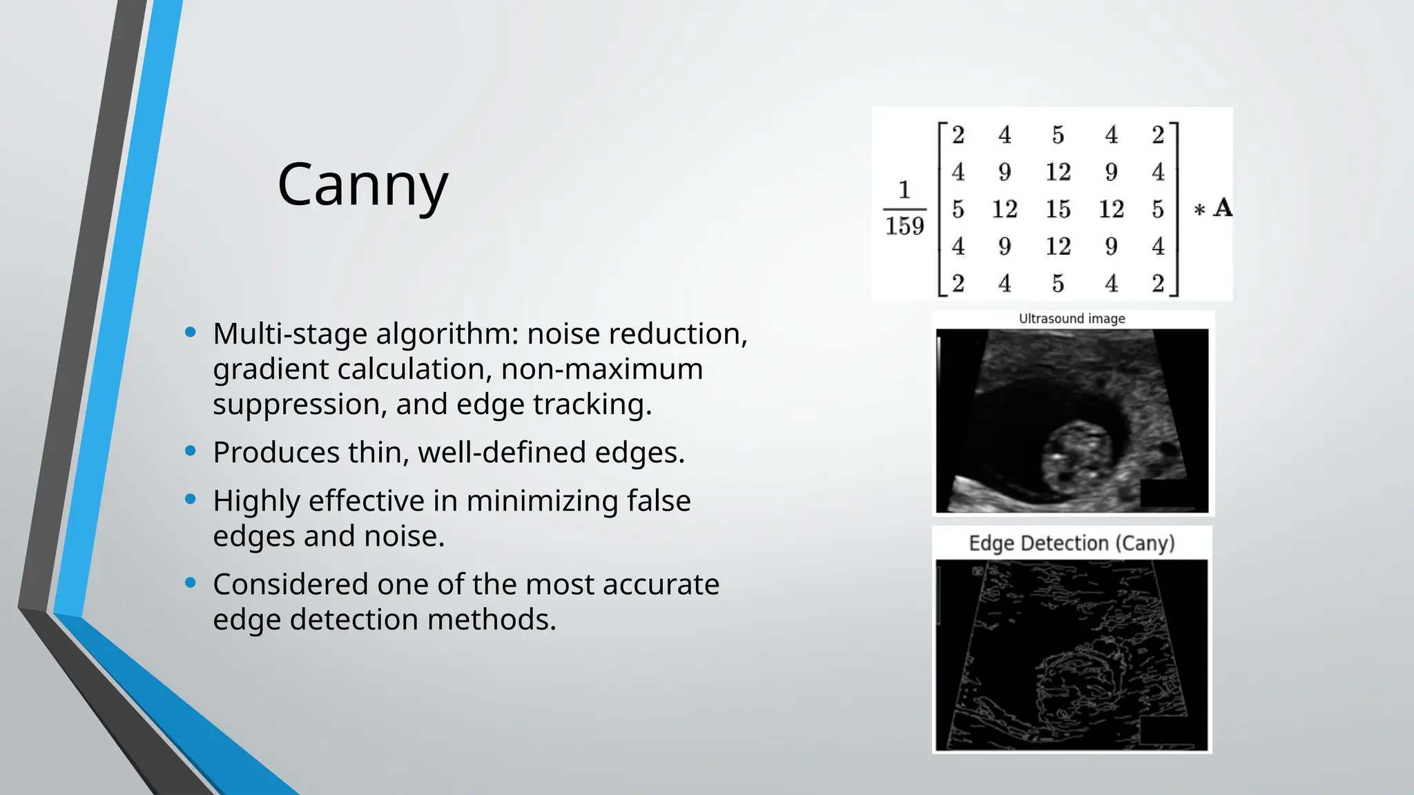 Edge Detection : Edge Detection: A Comparison of Statistical Methods ...