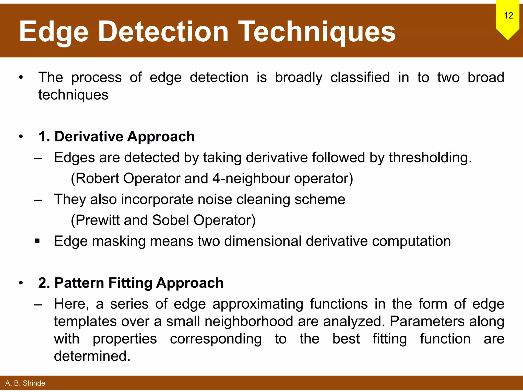 Edge Detection And Segmentation Ppsx Geography Science