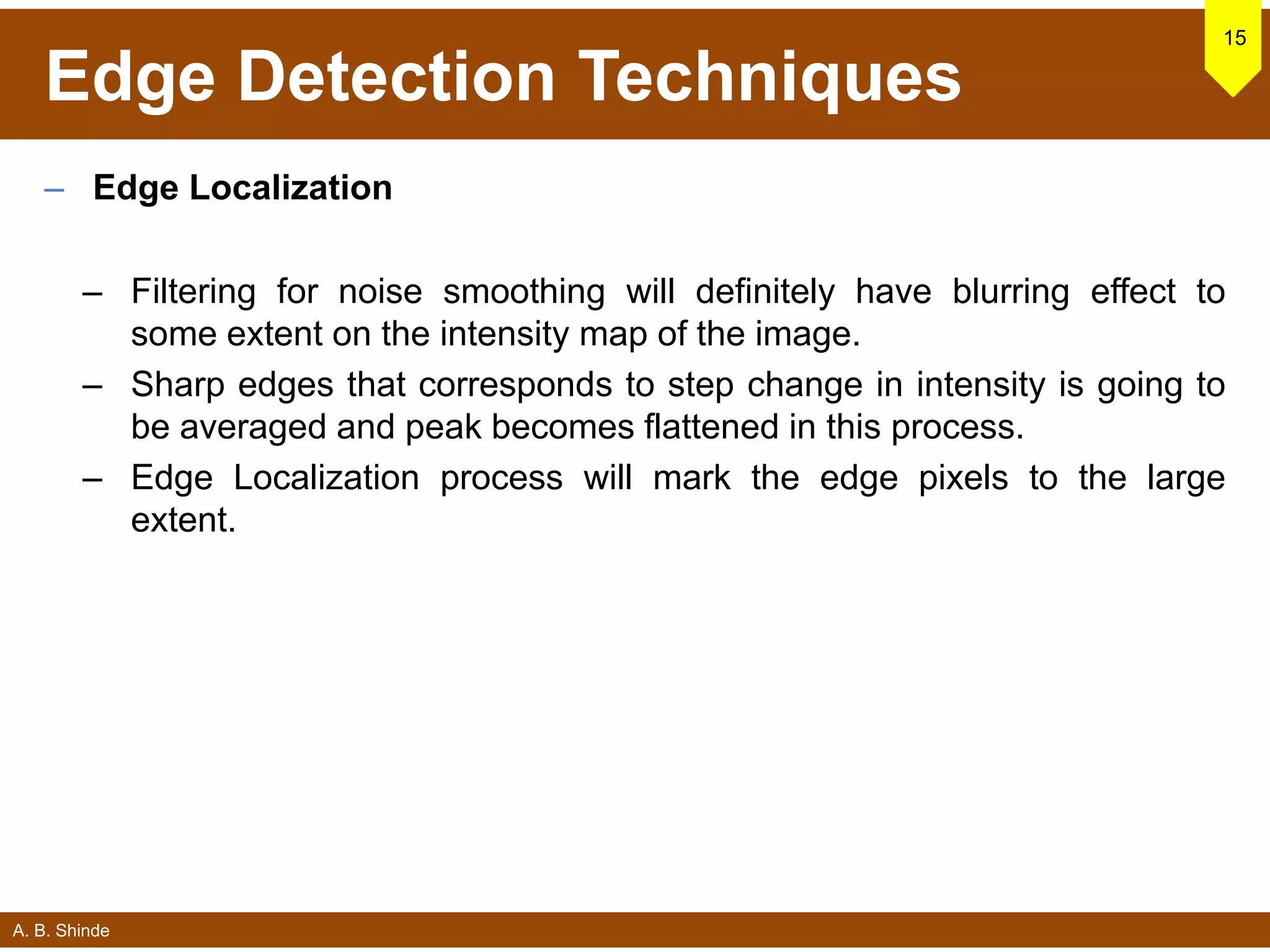 Edge Detection And Segmentation Ppsx Geography Science