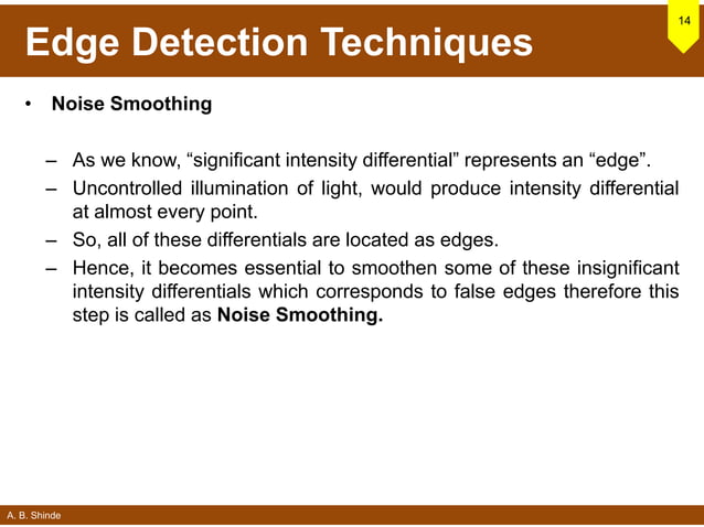 Edge Detection and Segmentation | PPSX | Geography | Science
