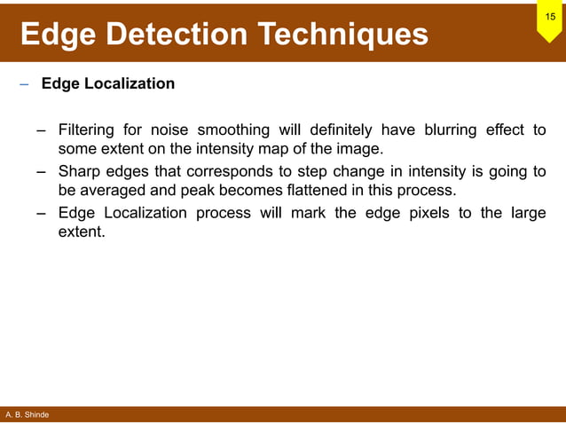 Edge Detection and Segmentation | PPSX | Geography | Science