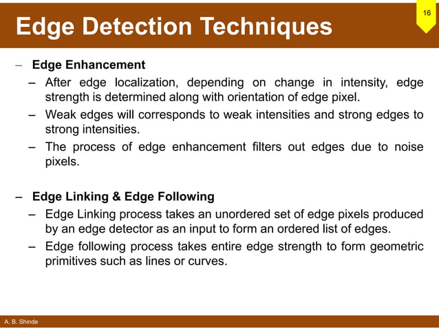 Edge Detection and Segmentation | PPSX | Geography | Science