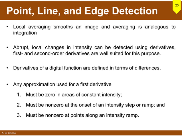 Edge Detection and Segmentation | PPSX | Geography | Science