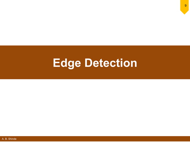 Edge Detection And Segmentation Ppsx Geography Science