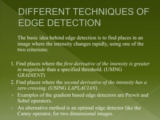 Edge detection using evolutionary algorithms new | PPT