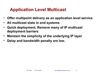 Edge Device Multi-unicasting for Video Streaming | PPT