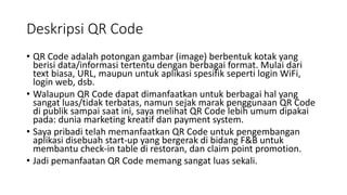 Edge Exploration of QR Code Technology Implementation | PPT
