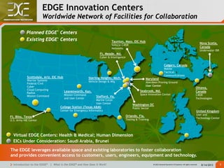 EDGE Innovation Network Standard Informational Briefing AUG 2013 | PPT