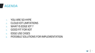 Edge Computing : future of IoT ? | PPT