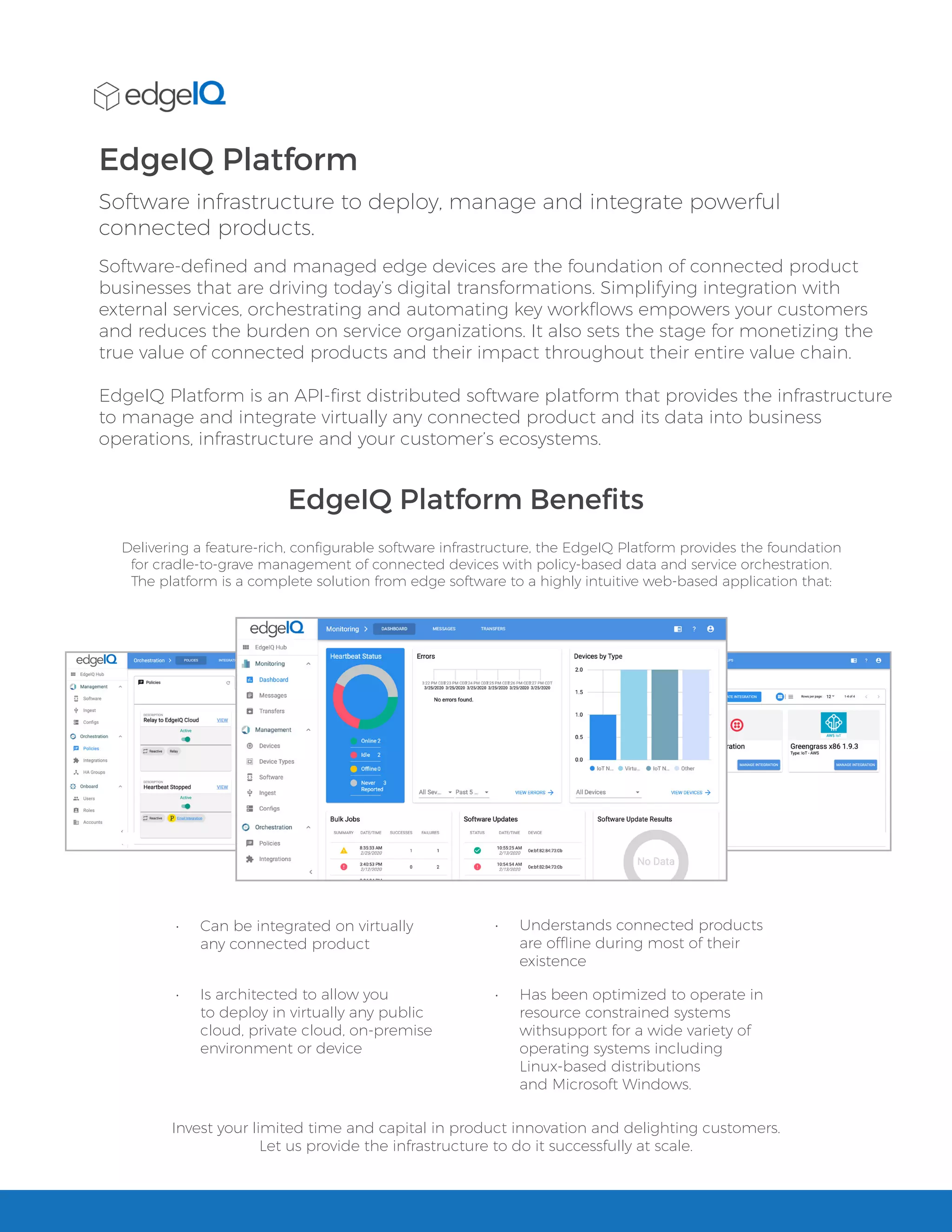 EdgeIQ platform datasheet | PDF