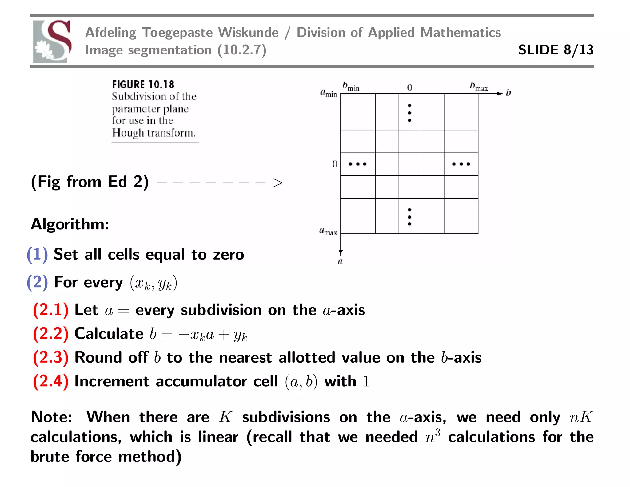 Edge linking hough transform | PDF