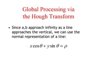 Edge linking via Hough transform.ppt