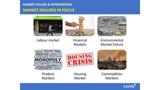 Market failure and government intervention | PPTX