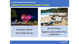 Market failure and government intervention | PPTX