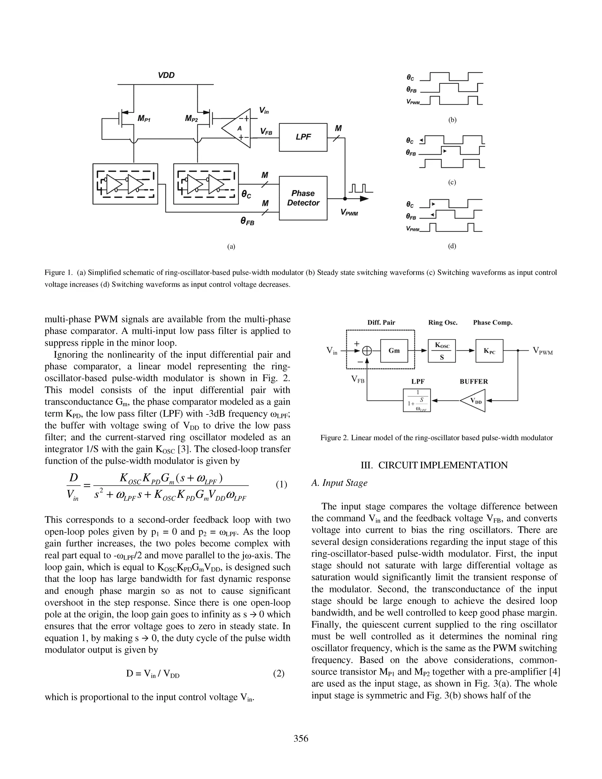 Edge multi phase low latency pulse width modulator | PDF