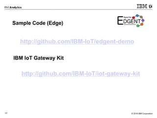 IoT Analytics from Edge to Cloud - using IBM Informix | PPTX ...