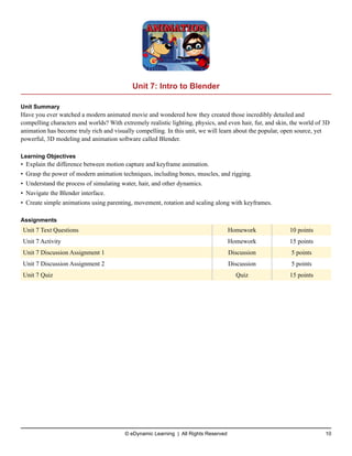 Edgenuity syllabus-animation | PDF