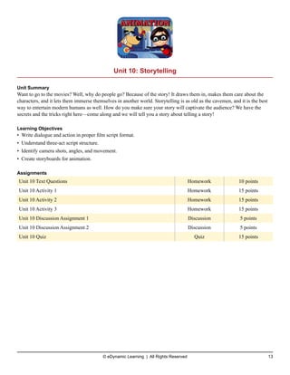 Edgenuity syllabus-animation | PDF