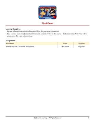 Edgenuity syllabus-animation | PDF