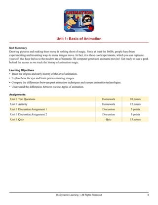 Edgenuity syllabus-animation | PDF