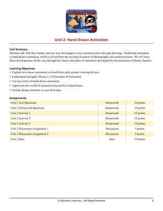 Edgenuity syllabus-animation | PDF