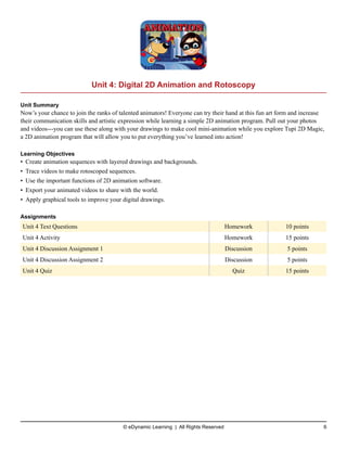 Edgenuity syllabus-animation | PDF