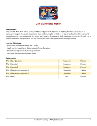 Edgenuity syllabus-animation | PDF