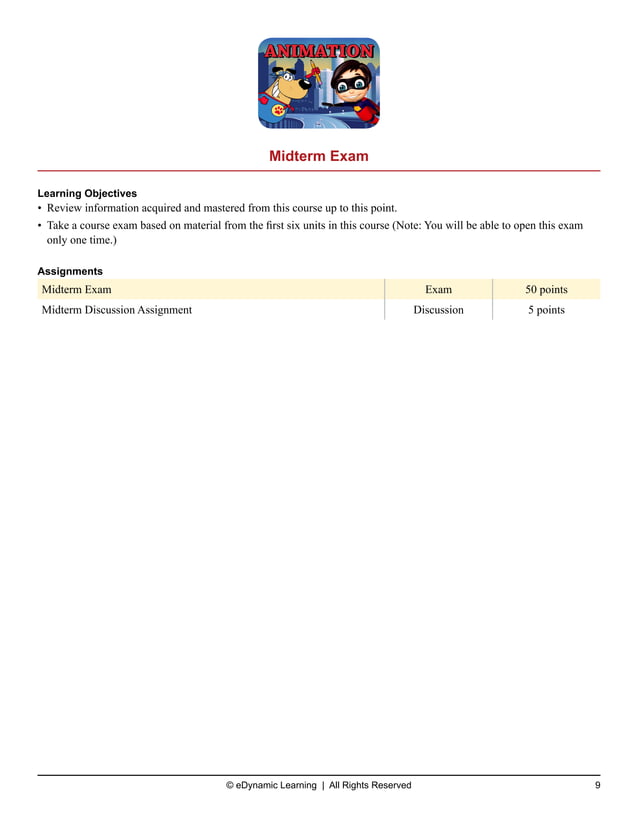 Edgenuity syllabus-animation | PDF