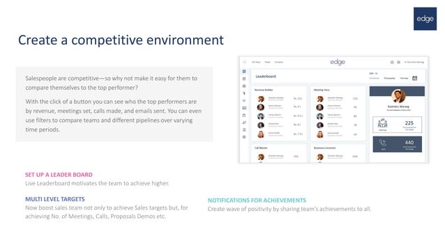 Edge Crm Ai Driven Customer Relationship Management Platform Ppt