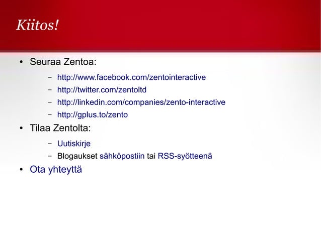 Mikä on Facebook EdgeRank? | PPT