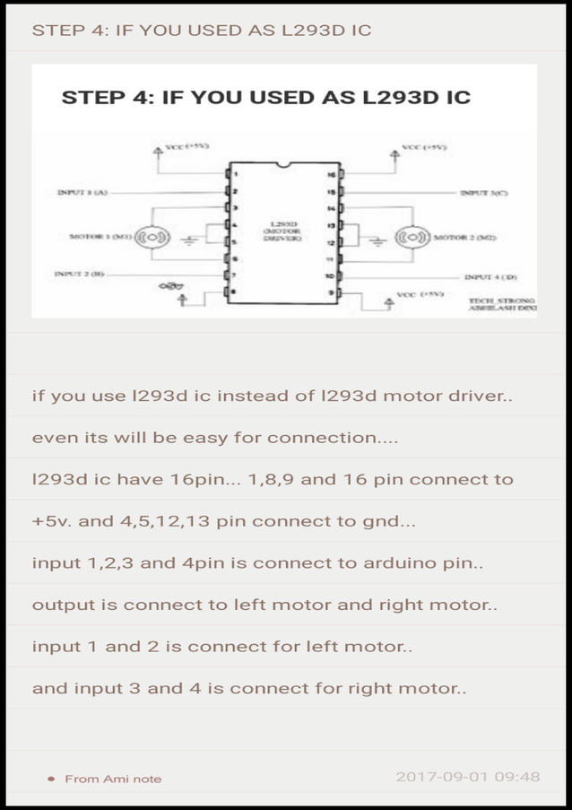 Edge avoiding arduino robot | PDF