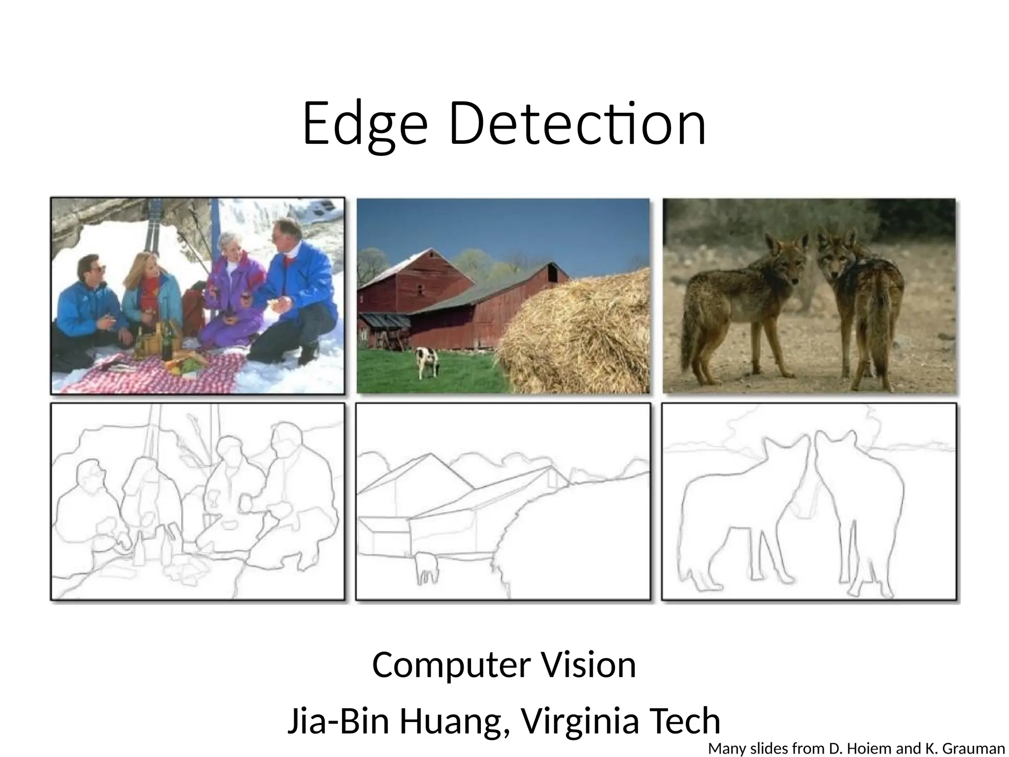 Introduction to Edges Detection Techniques | PPT