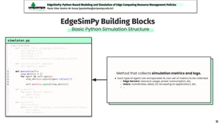 EdgeSimPy Workshop and Handson: Python-Based Edge Computing Simulations ...