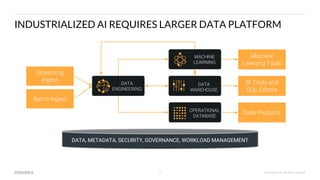 Edge to ai analytics from edge to cloud with efficient movement of ...