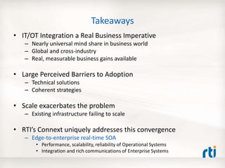 Edge-to-Enterprise Real-Time SOA | PPTX