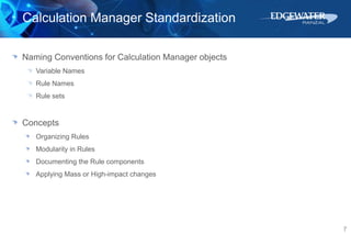 Empowering Enterprise Planning Solutions with Calculation Manager | PPT