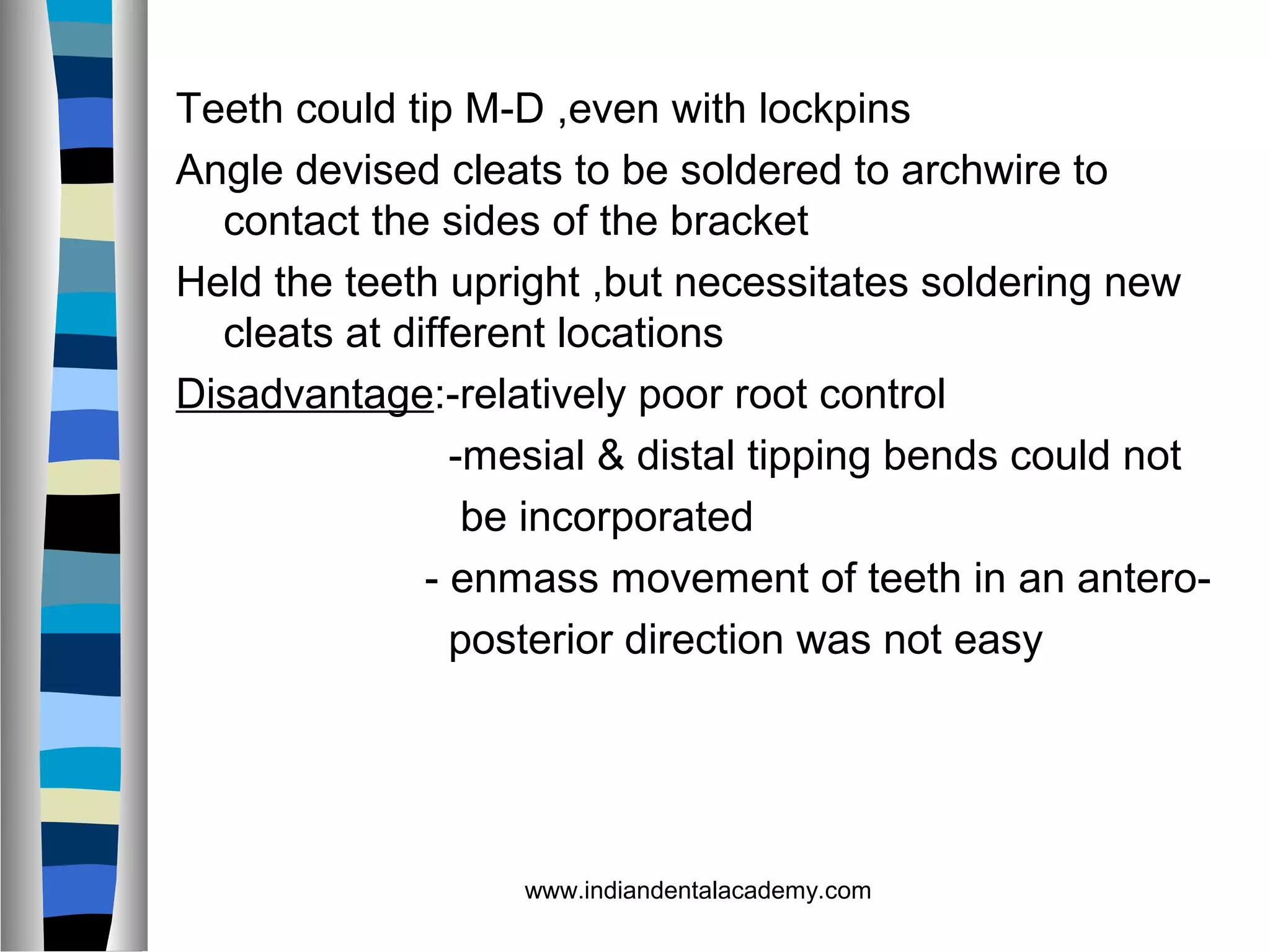 Edgewise Technique 1 /certified fixed orthodontic courses by Indian ...